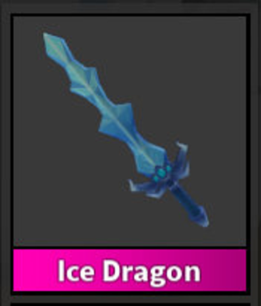 Murder Mistery 2 Mm2 Ice Dragon - Etsy Australia