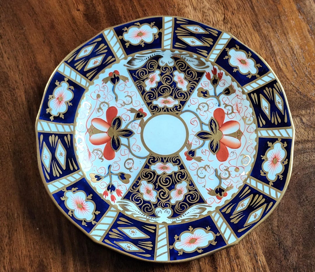 Royal Crown Derby Imari Antique Side Plate, 1910. Vintage Homeware ...