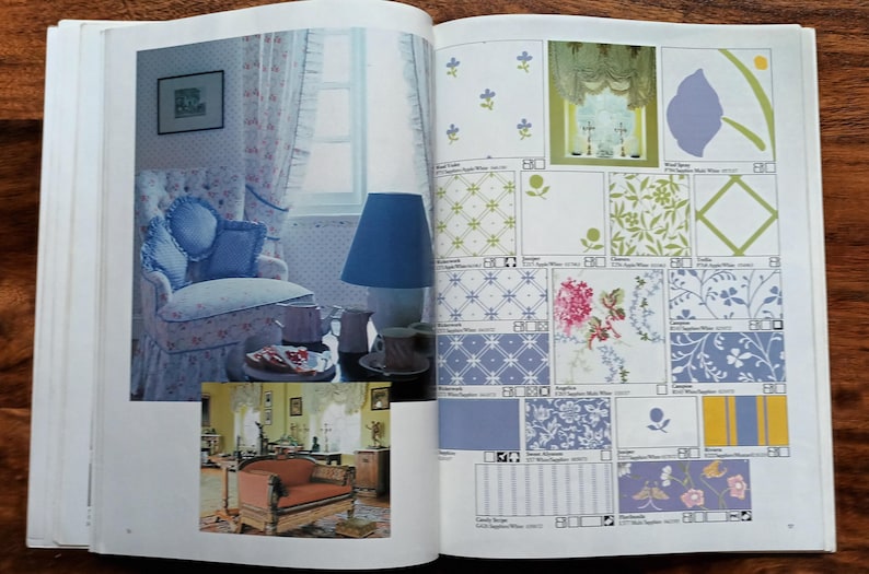 Laura Ashley Home Decor Catalogue 1983, Vintage Interior Design ...