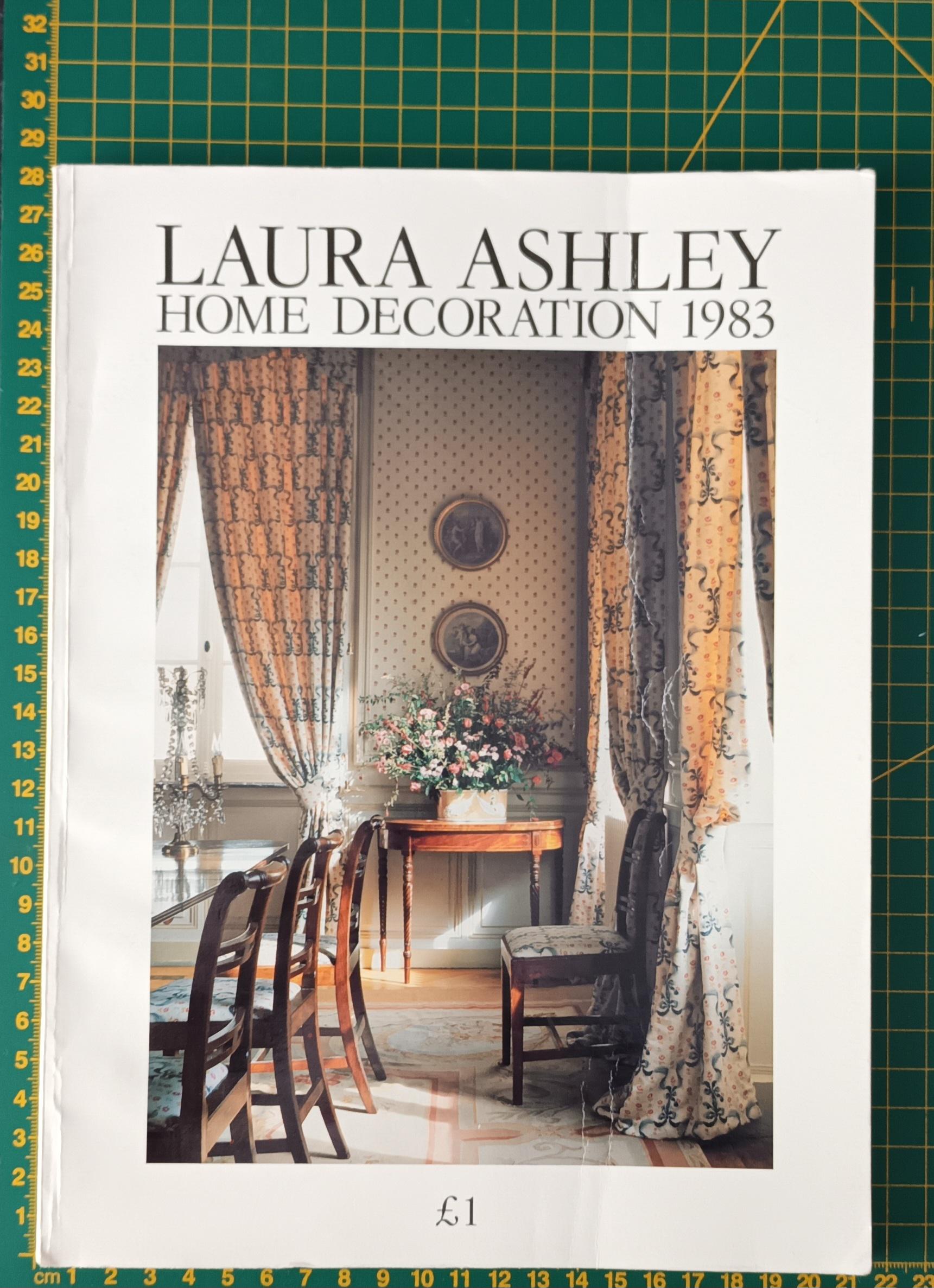 Laura Ashley Home Decor Catalogue 1983, Vintage Interior Design ...