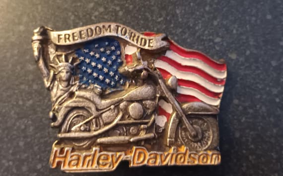 Official Harley Davidson 1990s Belt Buckle. Vintage G… - Gem