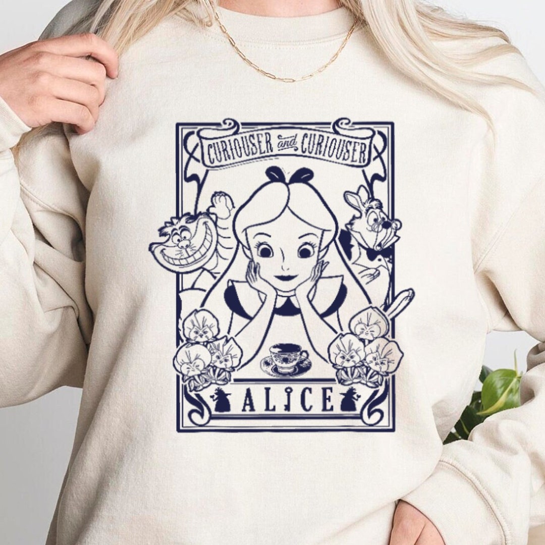 Alice in Wonderland Princess Alice Sweatshirt, Alice in Wonderland Tee ...