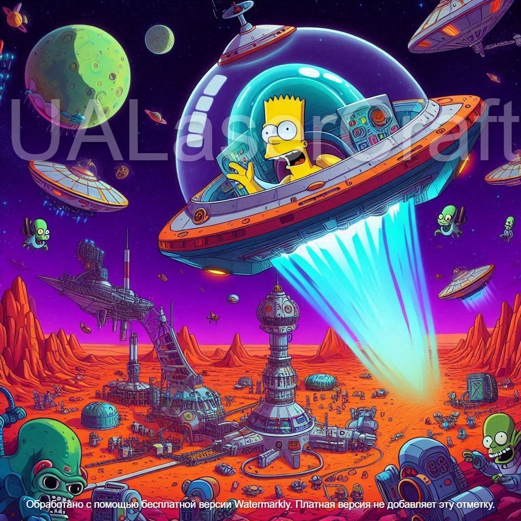 The Simpsons Space Clip Art Bundle Simpsons PNG & Bart Simpson PNG ...