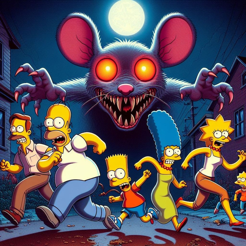 Simpsons Clipart Bundle, the Simpsons, Bart Simpson, Instant Download ...