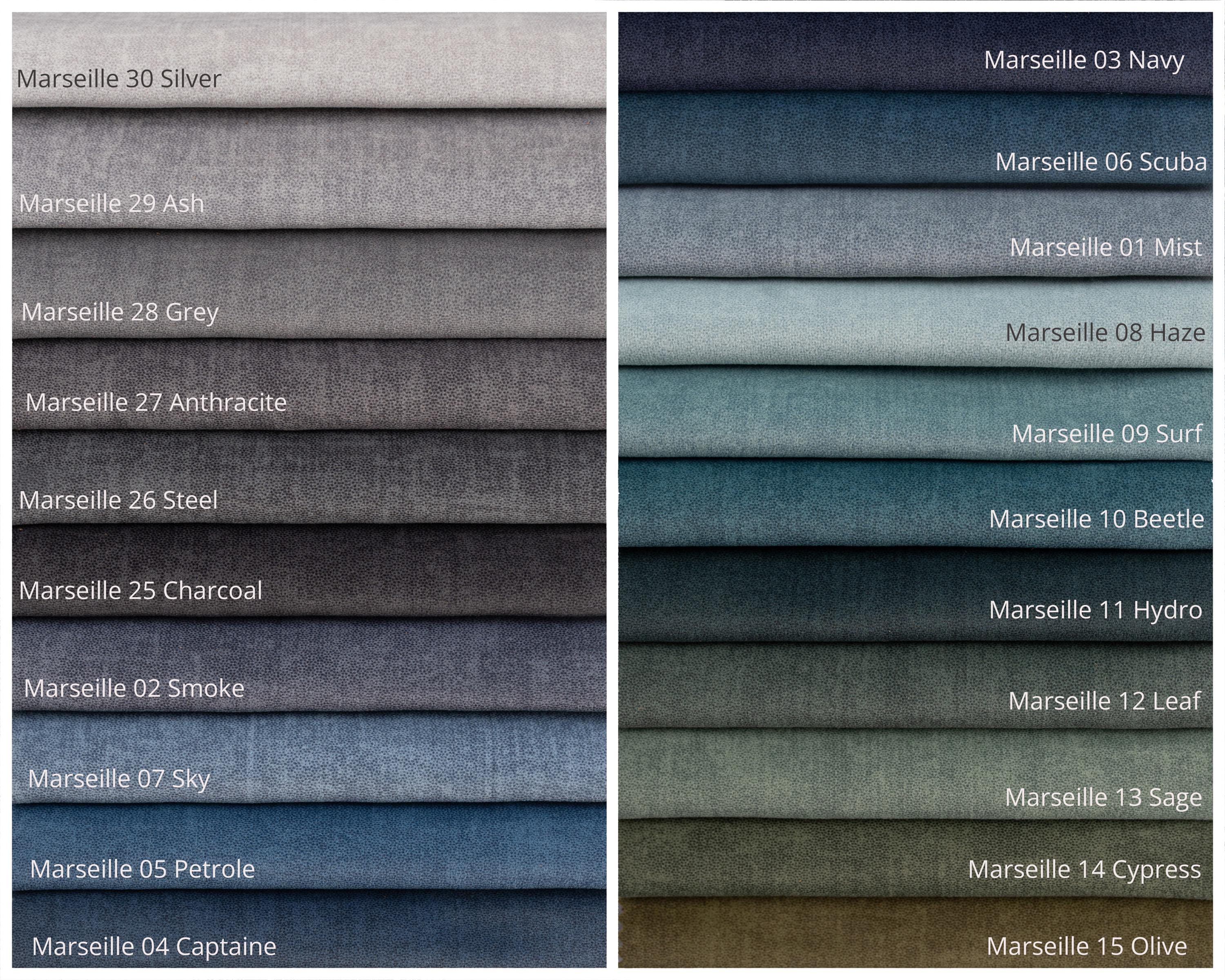 4-inch (10cm) Thick Pipped Edge Cushions, Custom Size and Shape. Canvas ...