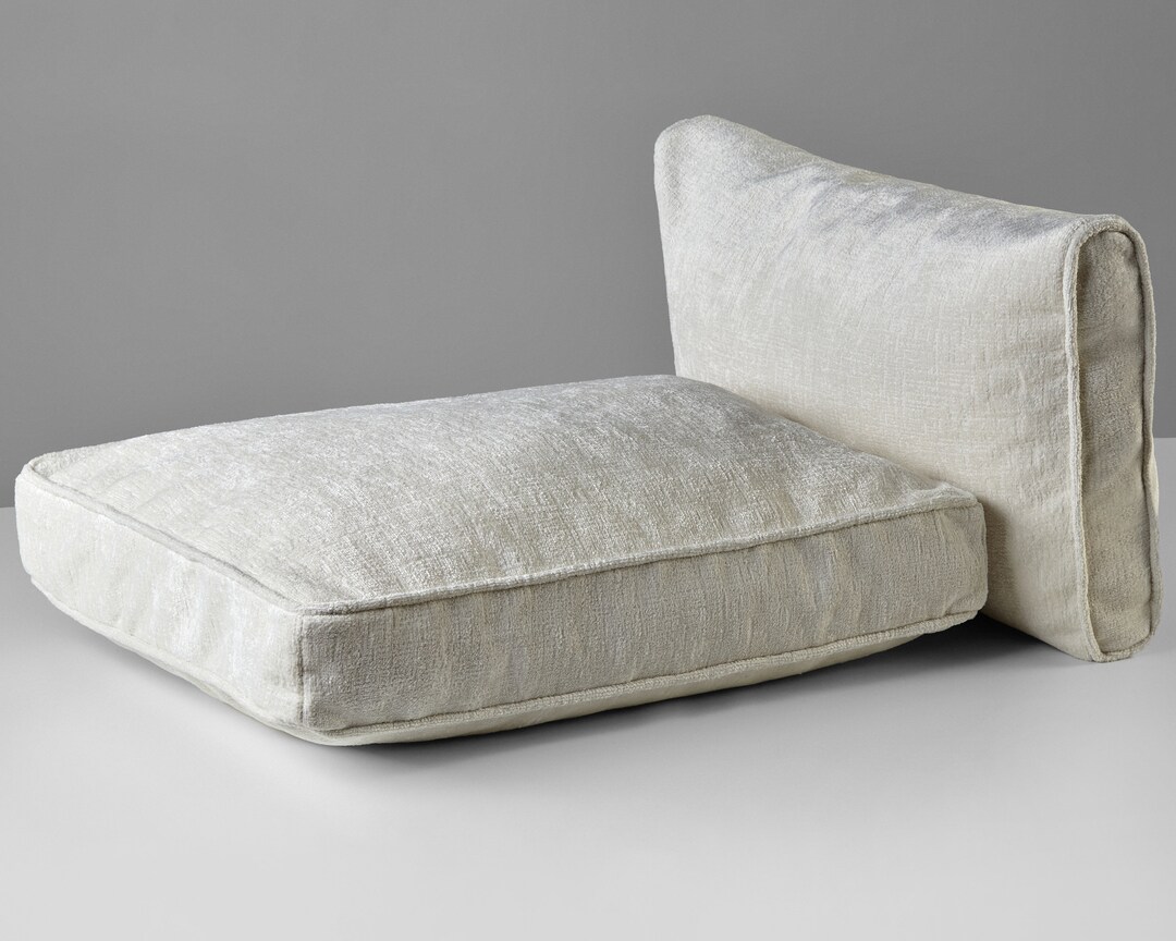 Custom Size and Shape Covers for Cushions. Piping Edges. Modern Fabric ...
