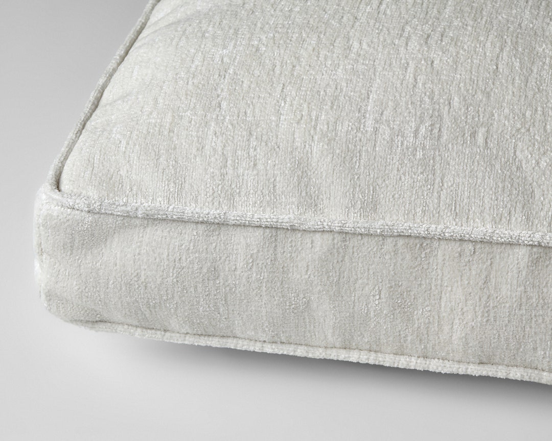 Custom Size and Shape Covers for Cushions. Piping Edges. Modern Fabric ...