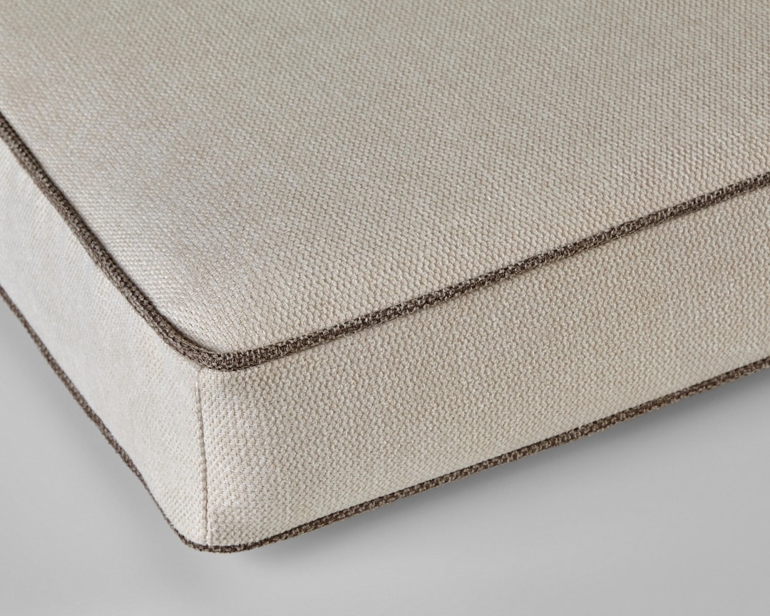 Custom Bench Cushion 2" (5cm): Canvas, Microfiber, or Velvet With ...