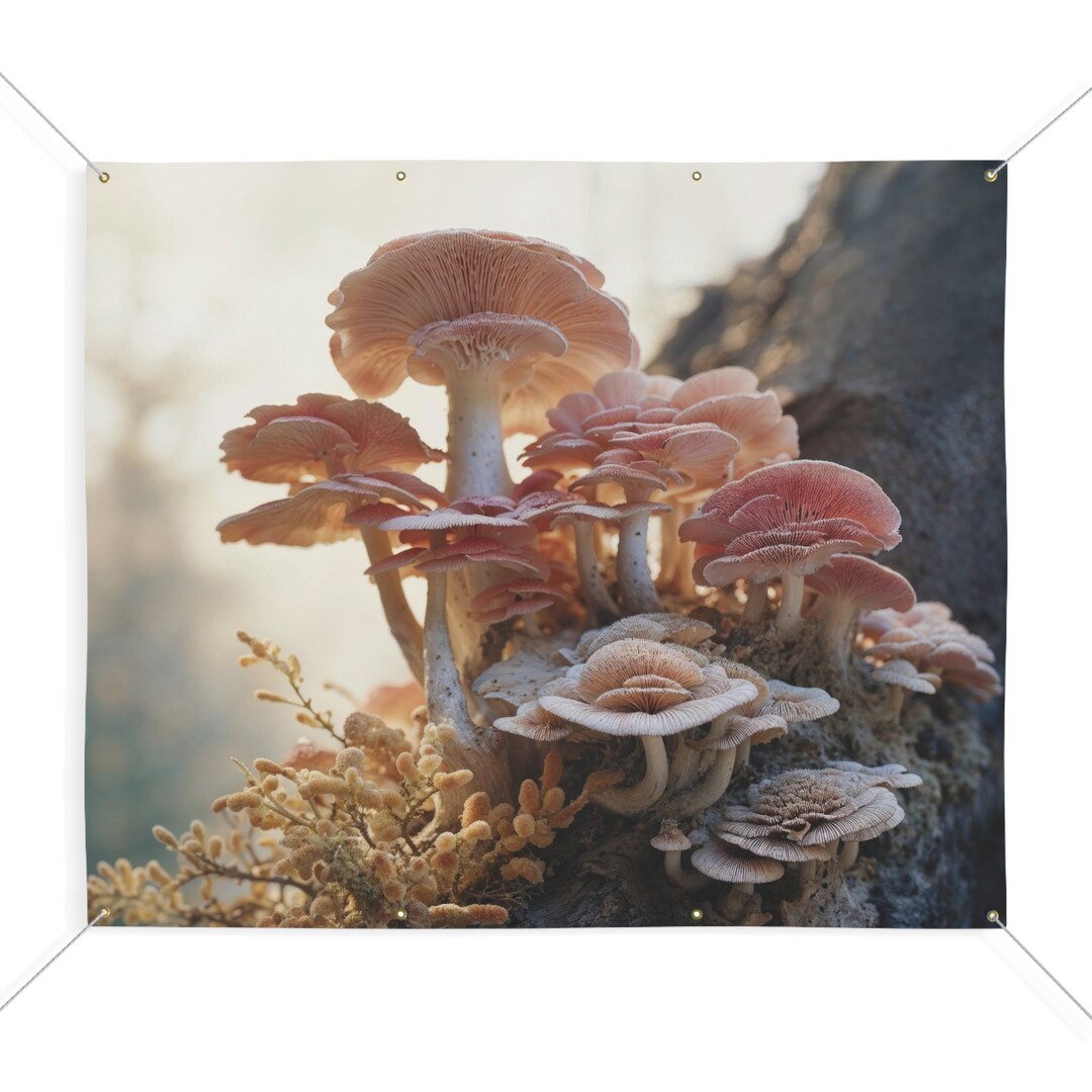 Matte Banner - Mushroom Experience 2 - Etsy