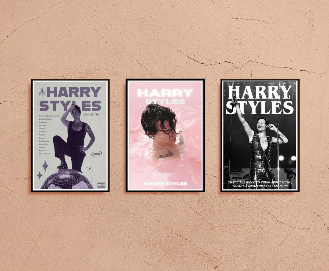 Harry Styles Poster Prints, Harry Styles Posters, Harry Styles Merch ...