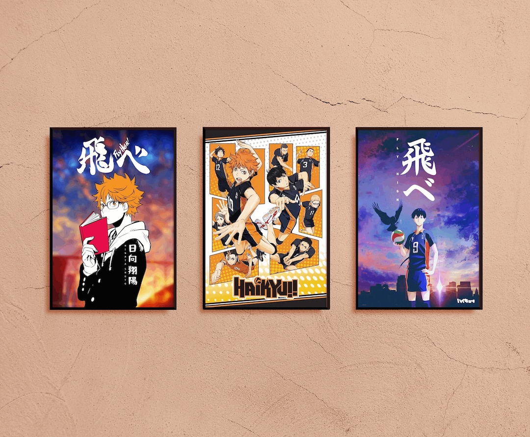 Haikyuu Poster Prints, Haikyuu Anime Posters, Haikyuu Merch, Haikyuu ...