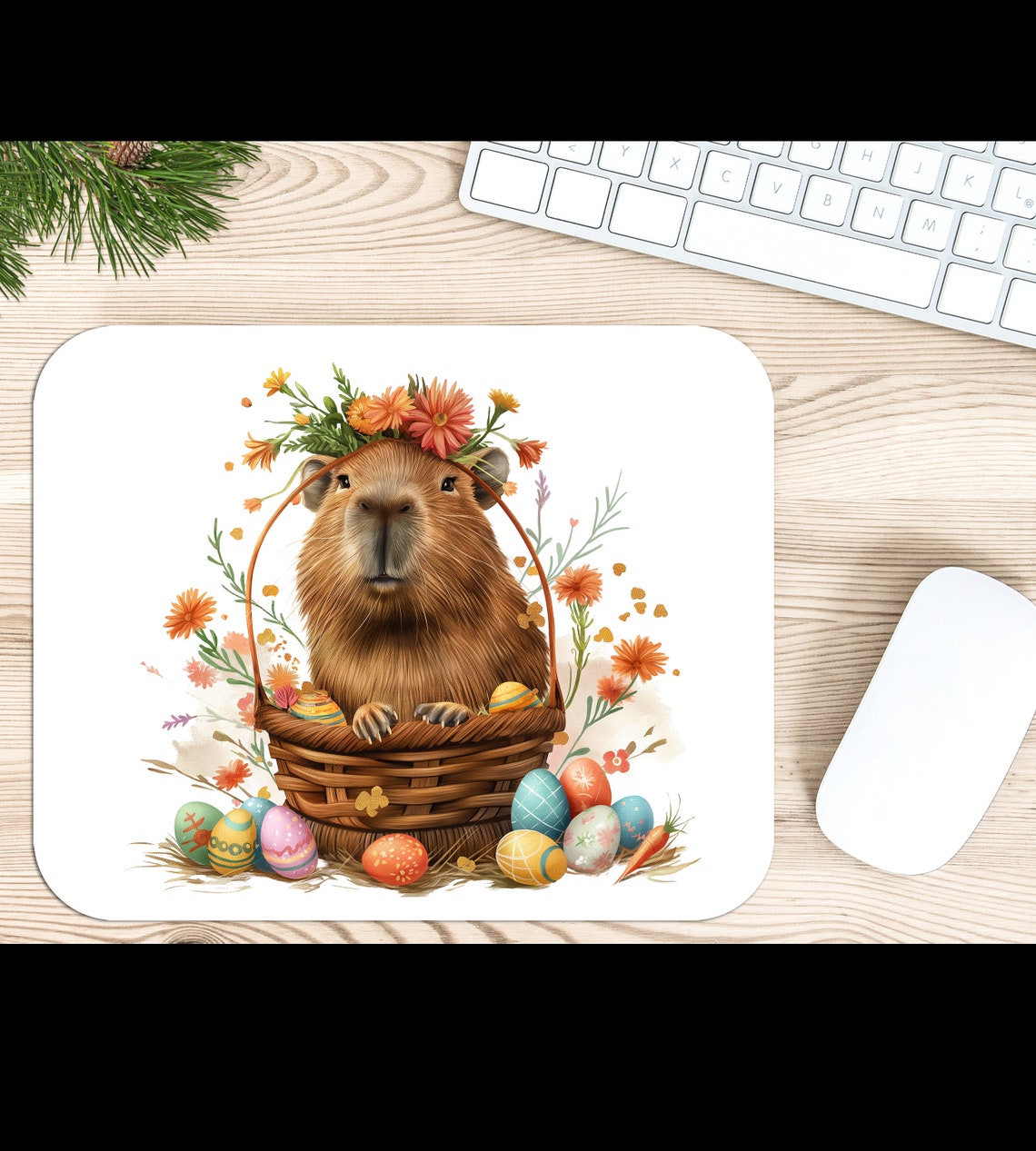 Watercolor Capybara Easter Collection Clipart, 12 PNG Easter Day ...