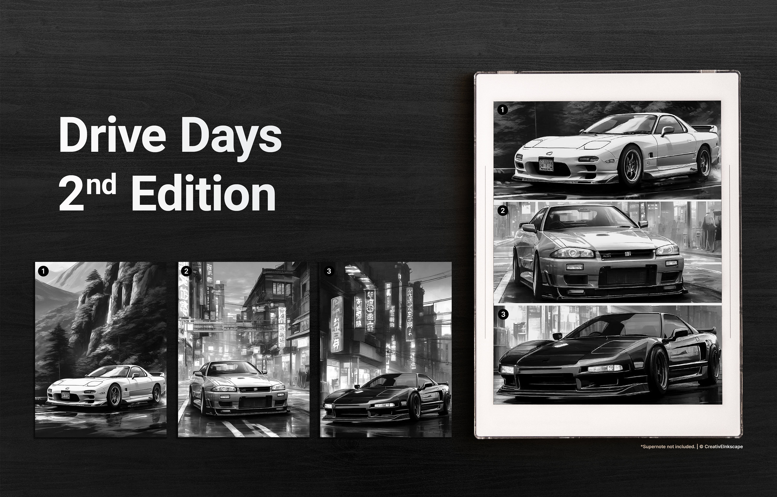 Supernote Screensaver Supernote Sleep Screen Custom Screensaver Drive ...