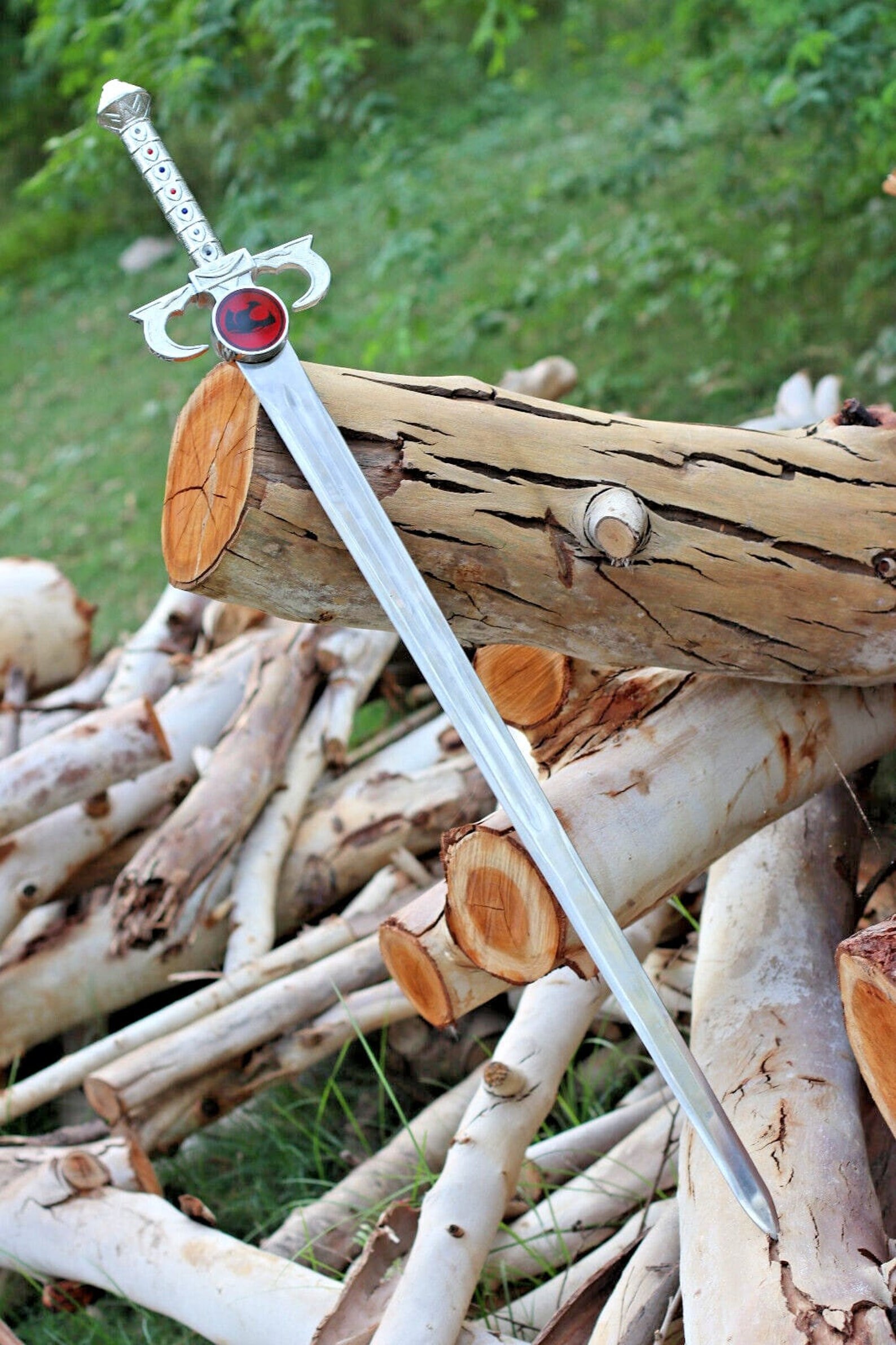 Fully Handmade Thundercat Sword, Stainless Steel Sword of Omens Deluxe ...