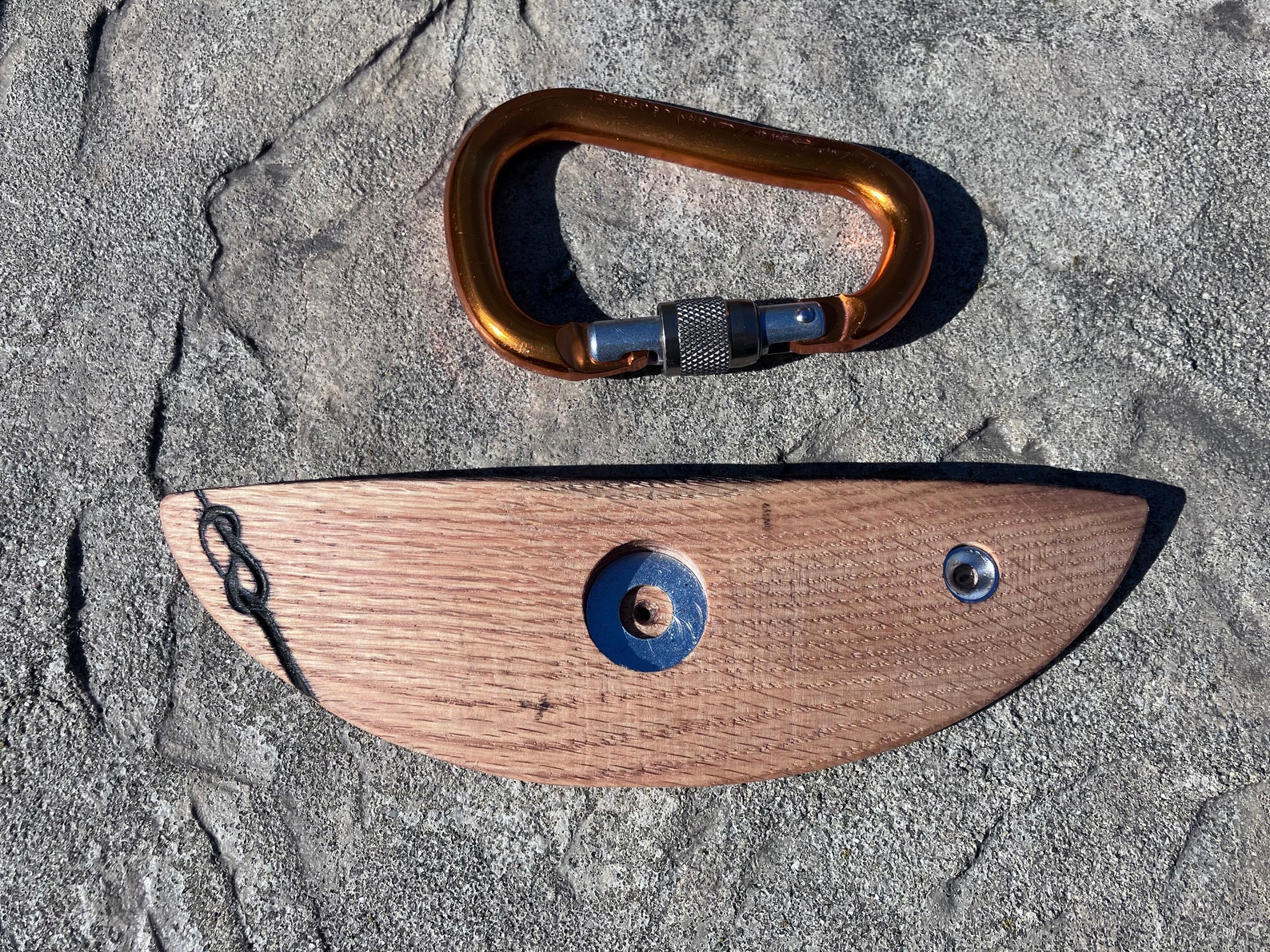 Wooden Climbing Hold Large Crimp - Etsy