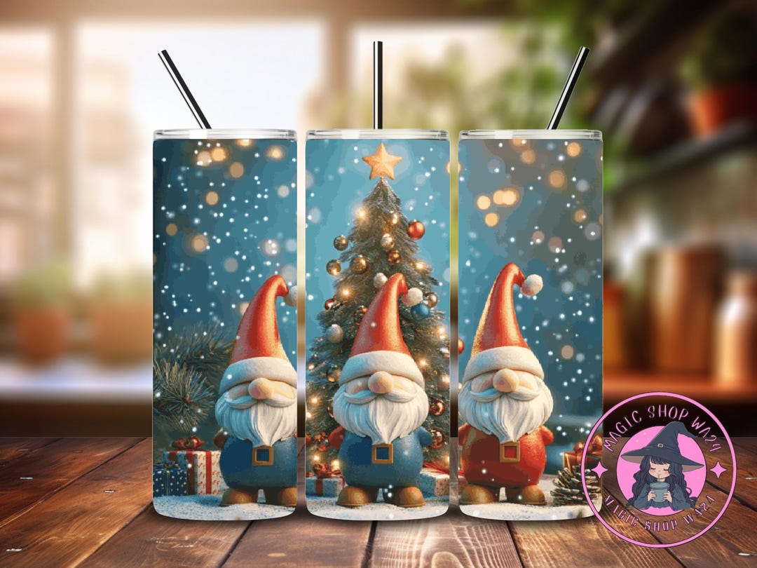 Positive Affirmations Tumbler Wrap, Gnomes Inspirational Quotes PNG ...