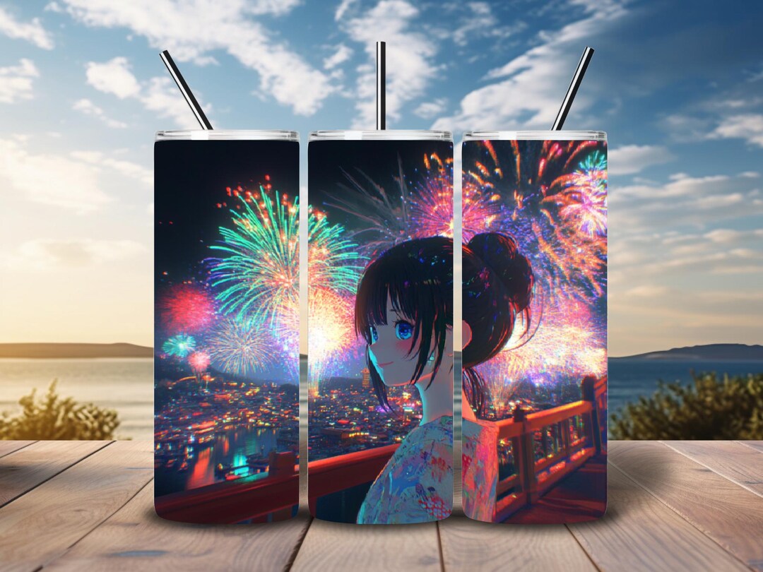 Positive Affirmations Tumbler Wrap, Fireworks Inspirational Quotes PNG ...