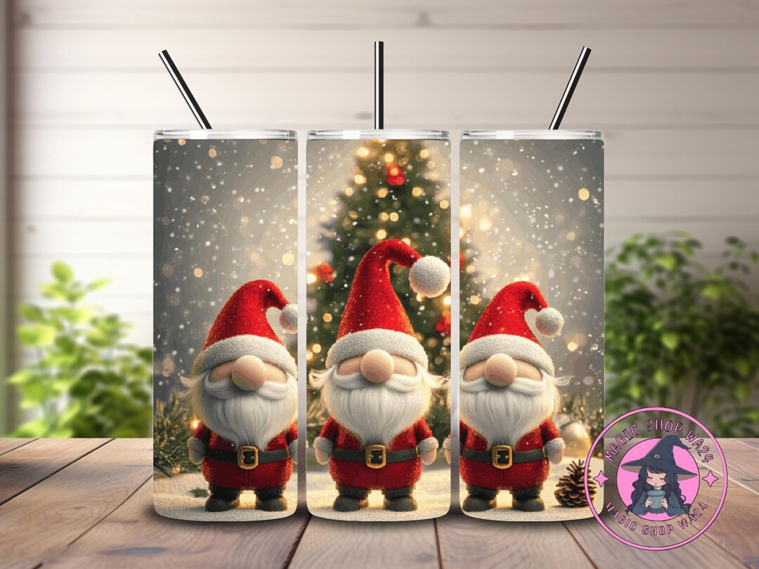 Positive Affirmations Tumbler Wrap, Gnomes Inspirational Quotes PNG ...