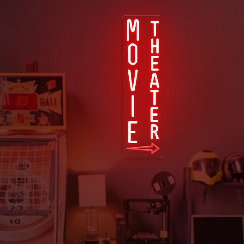 Home Theatre Sign - Etsy