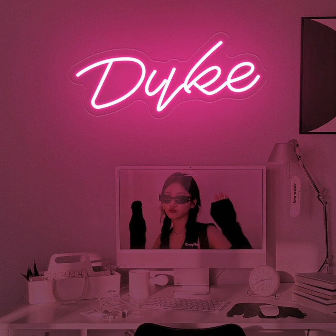 Dyke Neon Sign, Dyke Glitter Lesbian Pride Neon Light, Lesbian Pride ...