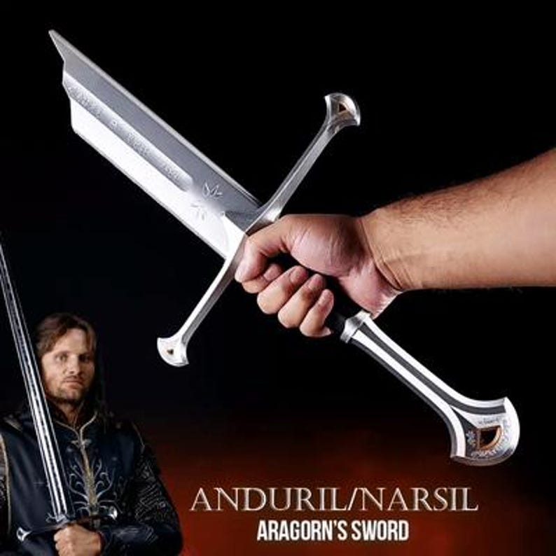 Lord of the Rings Anduril Sword Replica (non-functional, Display) - Etsy
