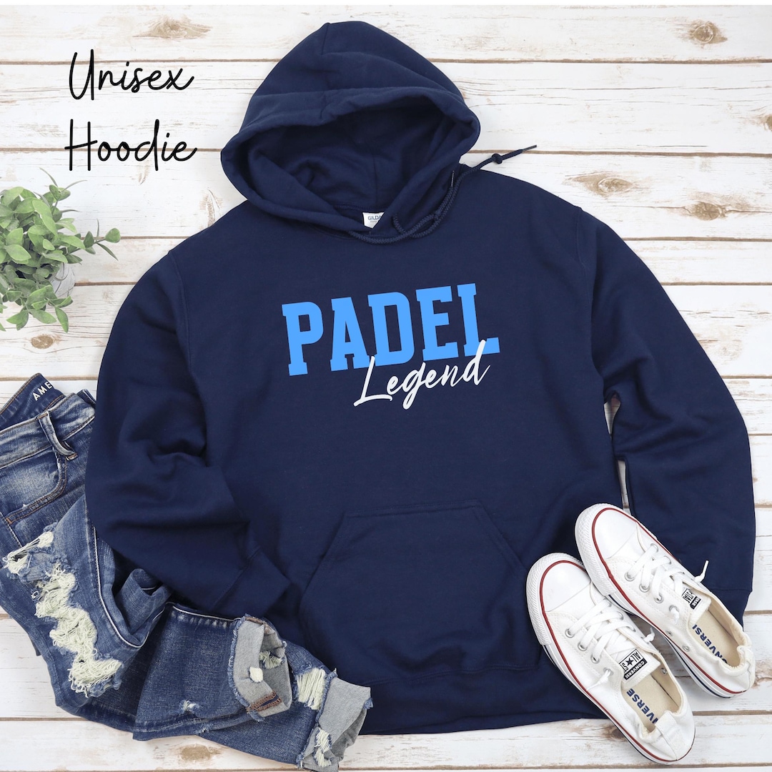 Personalised Padel Hoodie, Padel Gift, Custom Gift for Padel Player ...
