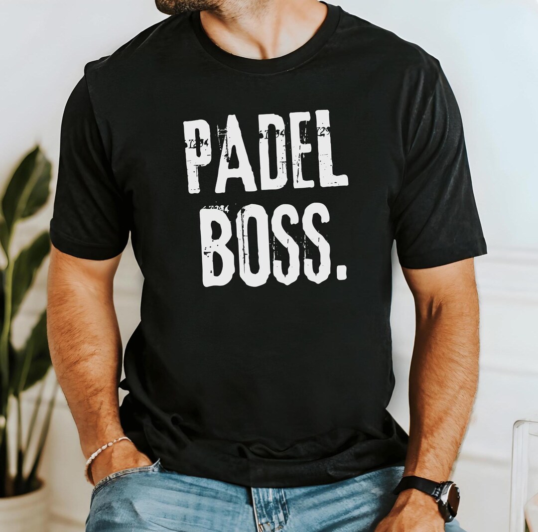 Padel T-shirt, Padel Boss Shirt, Funny Padel Gift, Paddle Tennis, Padel ...