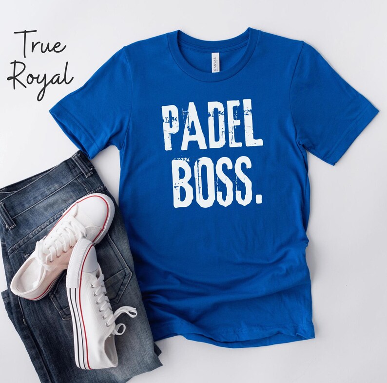 Padel T-shirt, Padel Boss Shirt, Funny Padel Gift, Paddle Tennis, Padel ...