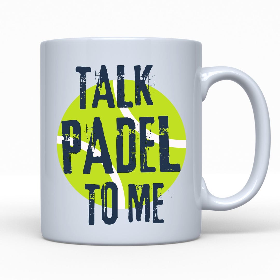 Padel Mug, Funny Padel Gift, Paddle Tennis, Birthday Present, Father's ...