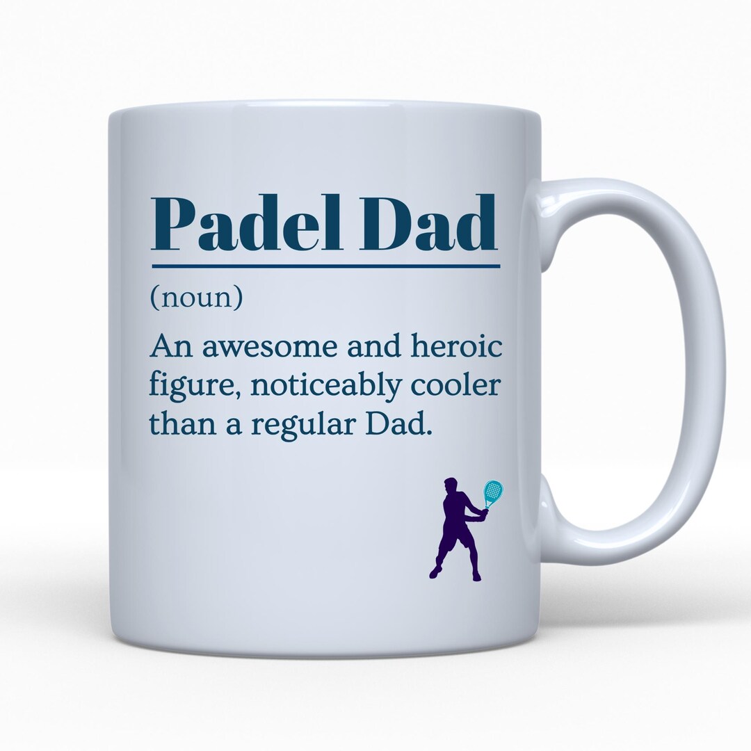 Funny Padel Mug, Padel Dad Gift, Padel Definition Mug, Gift for Dad ...