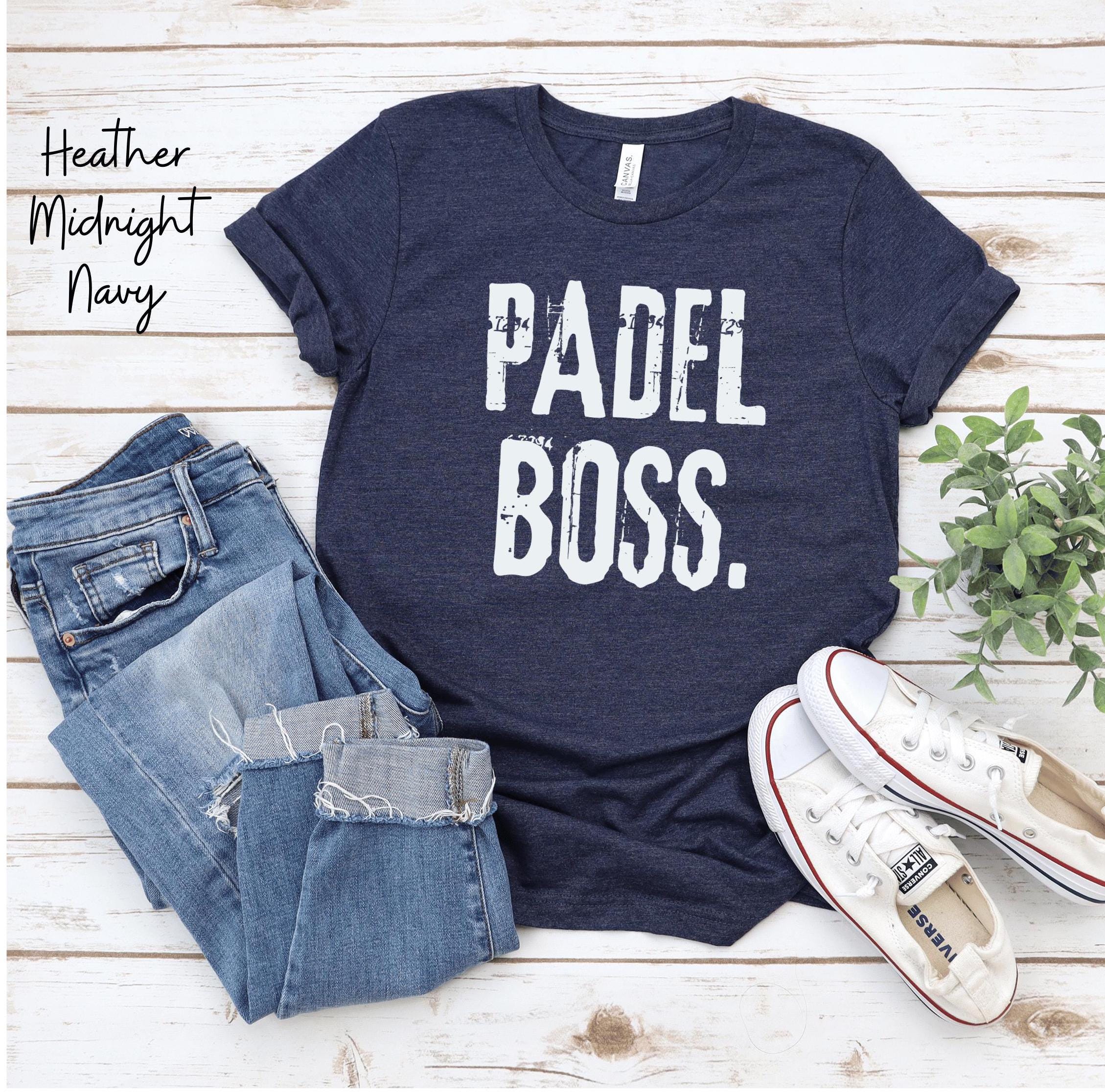 Padel T-shirt, Padel Boss Shirt, Funny Padel Gift, Paddle Tennis, Padel ...