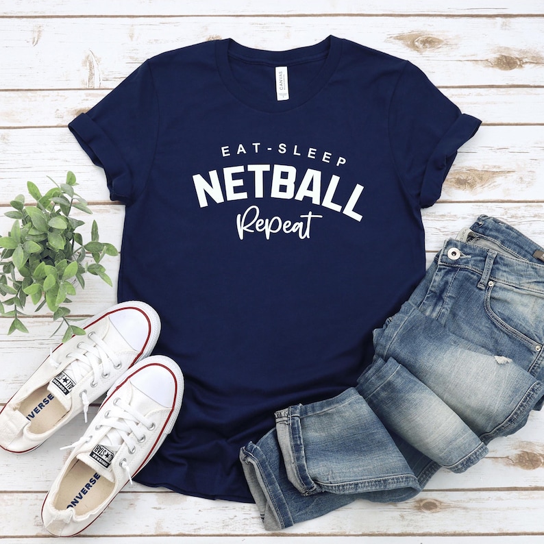 Netball T-shirt, Gift for Netball Player, Netball Shirt Tee, Funny ...