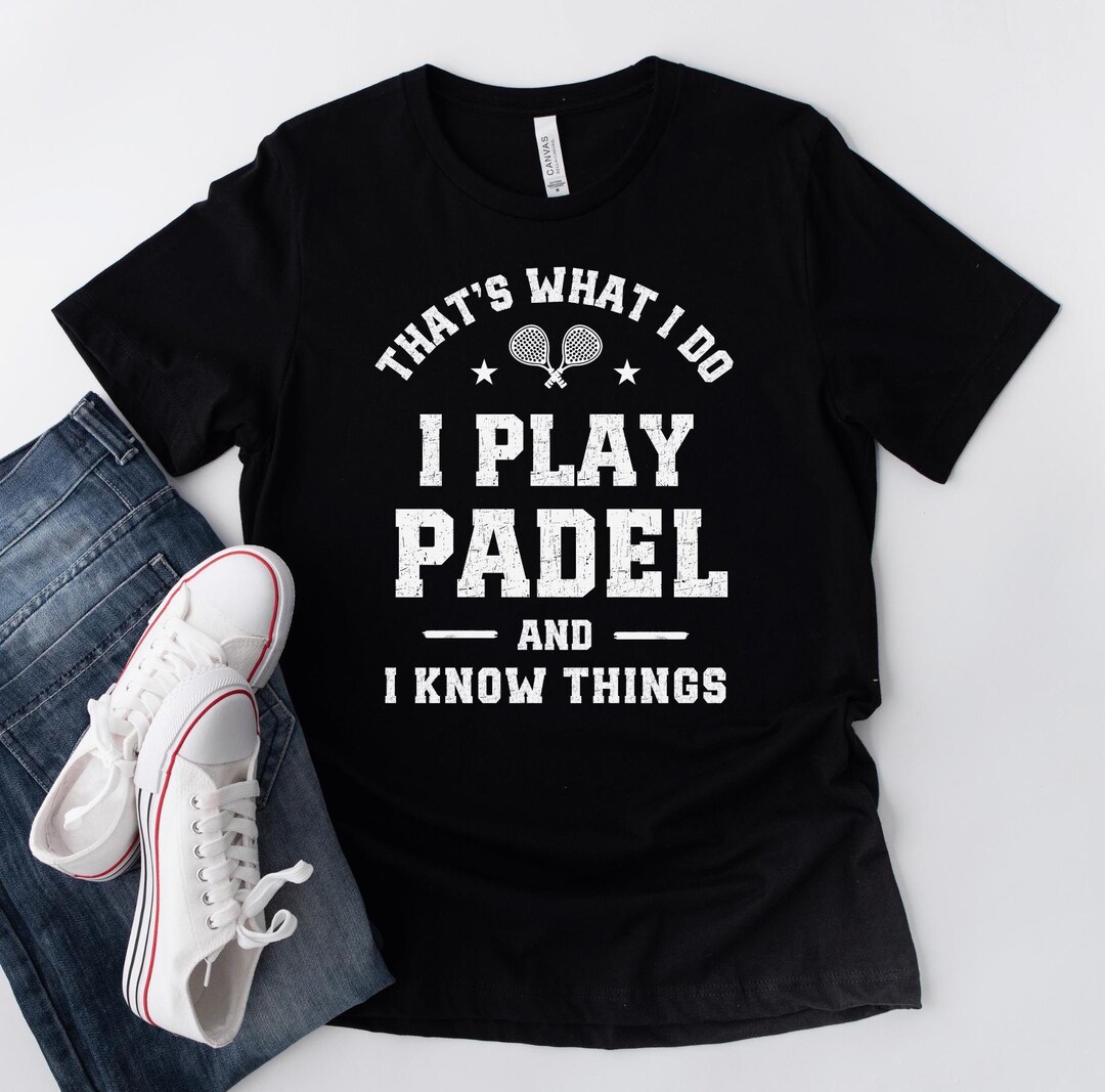 Padel T-shirt, Padel Gift for Dad, Gift for Padel Player, Funny Shirt ...