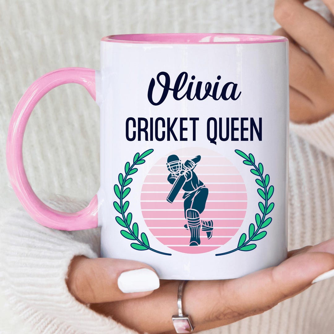 Personalised Cricket Gift, Cricket Mug, Funny Gift for Cricketer ...