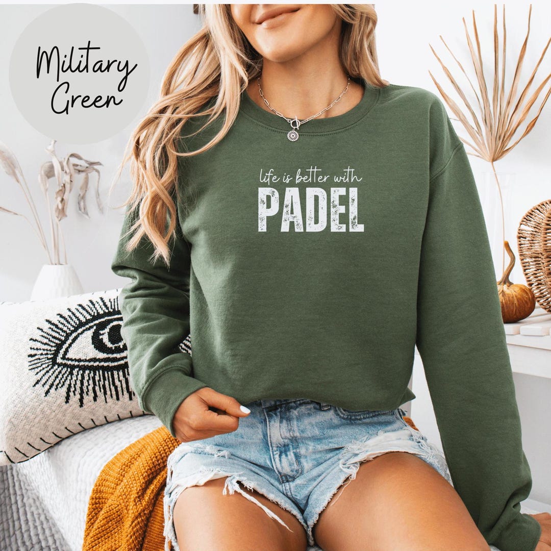 Padel Tennis Sweatshirt, Padel Shirt, Gift for Padel Player, Mother's ...