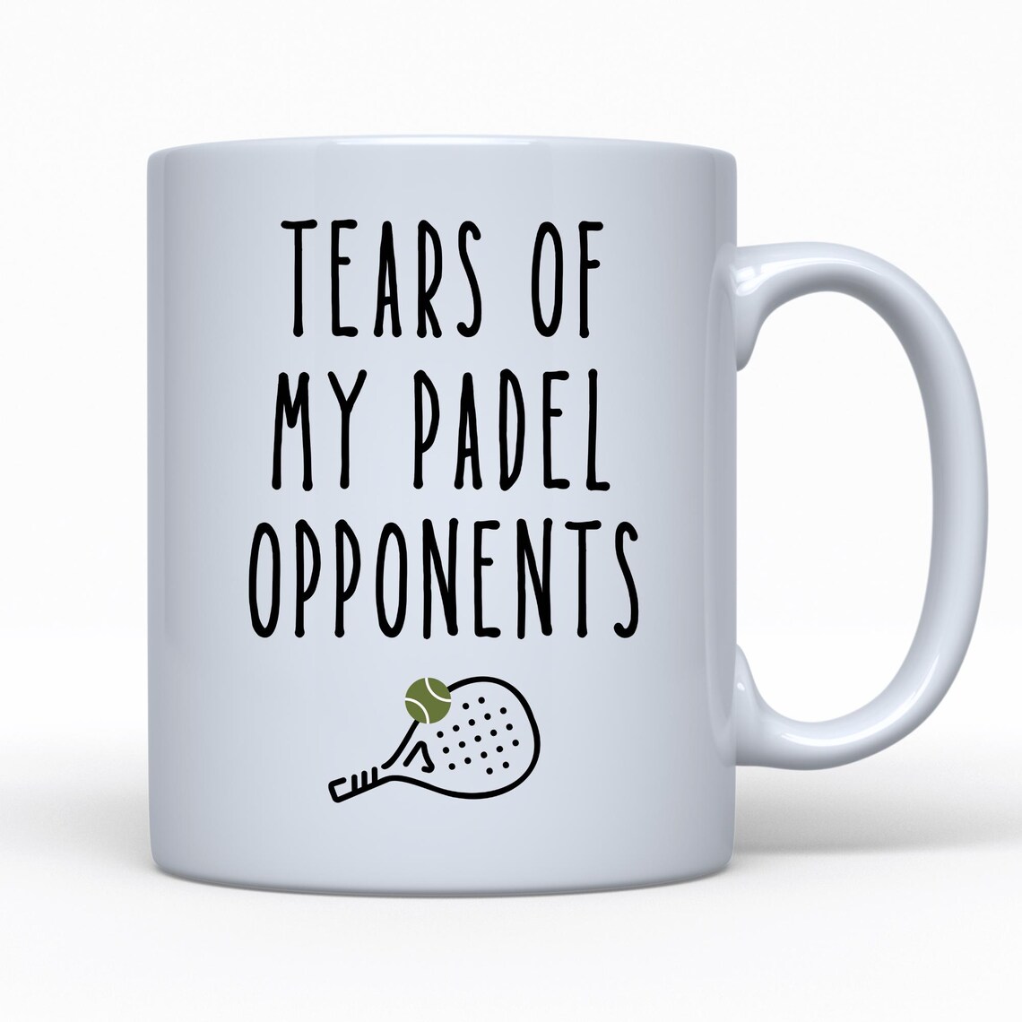 Padel Mug, Funny Padel Gift, Gift for Padel Player, Paddle Tennis, Gift ...