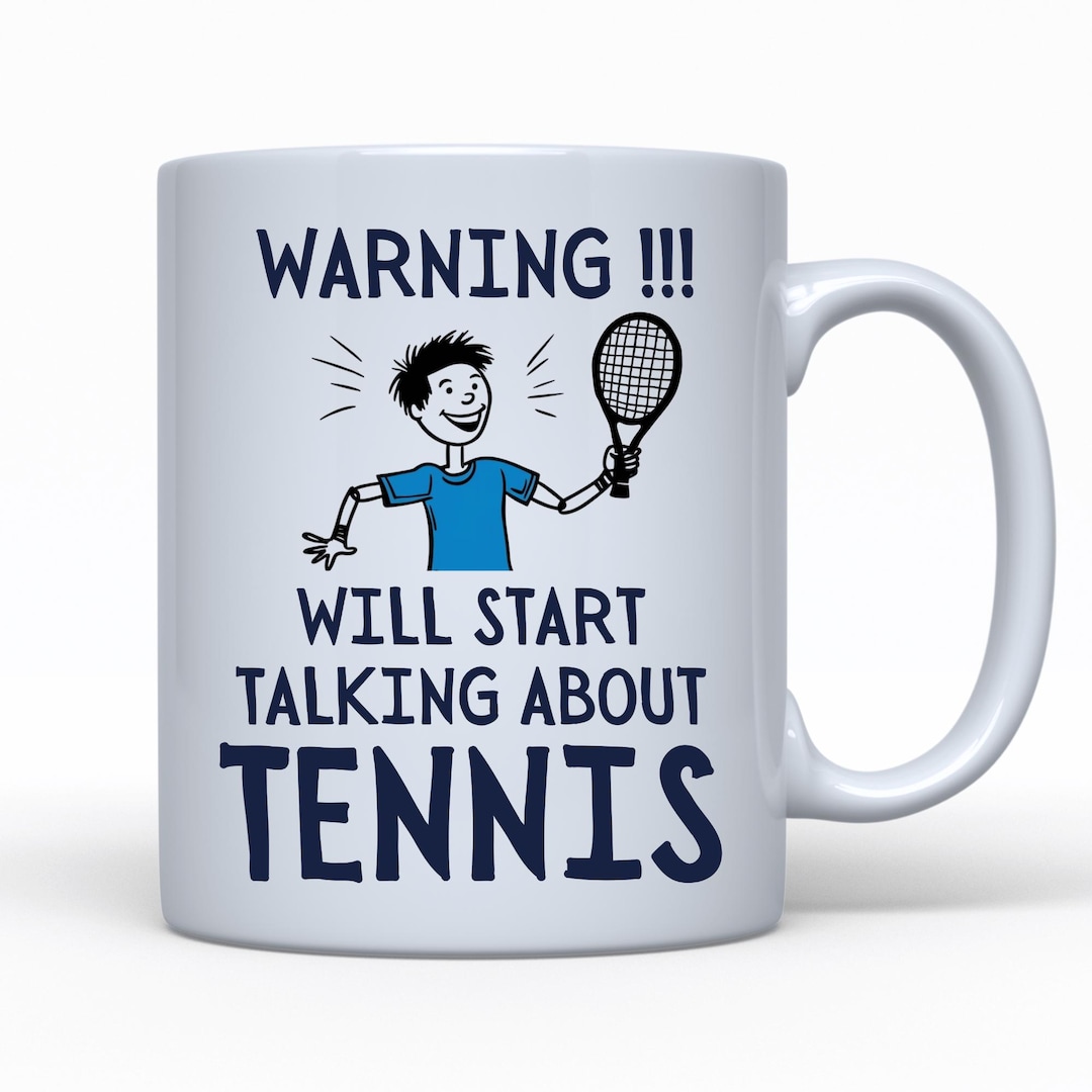 Funny Tennis Mug, Gift for Tennis Fan, Tennis Gift, Gift for Dad ...