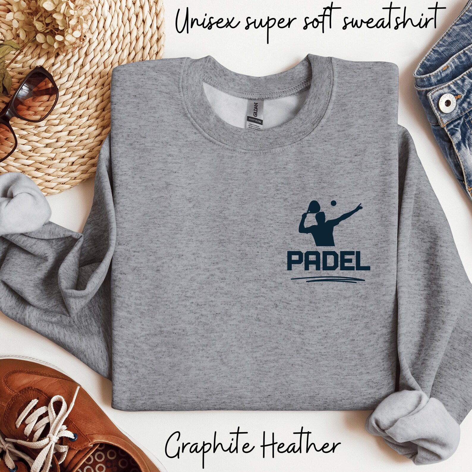Padel Sweatshirt, Padel Gift, Gift for Padel Player, Padel Shirt, Gift ...
