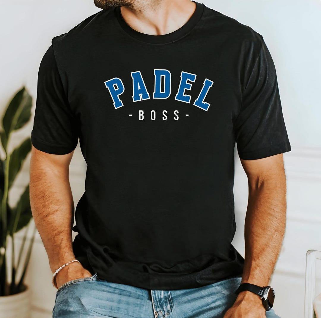 Personalised Padel T-shirt, Padel Shirt, Custom Gift, Gift for Padel ...