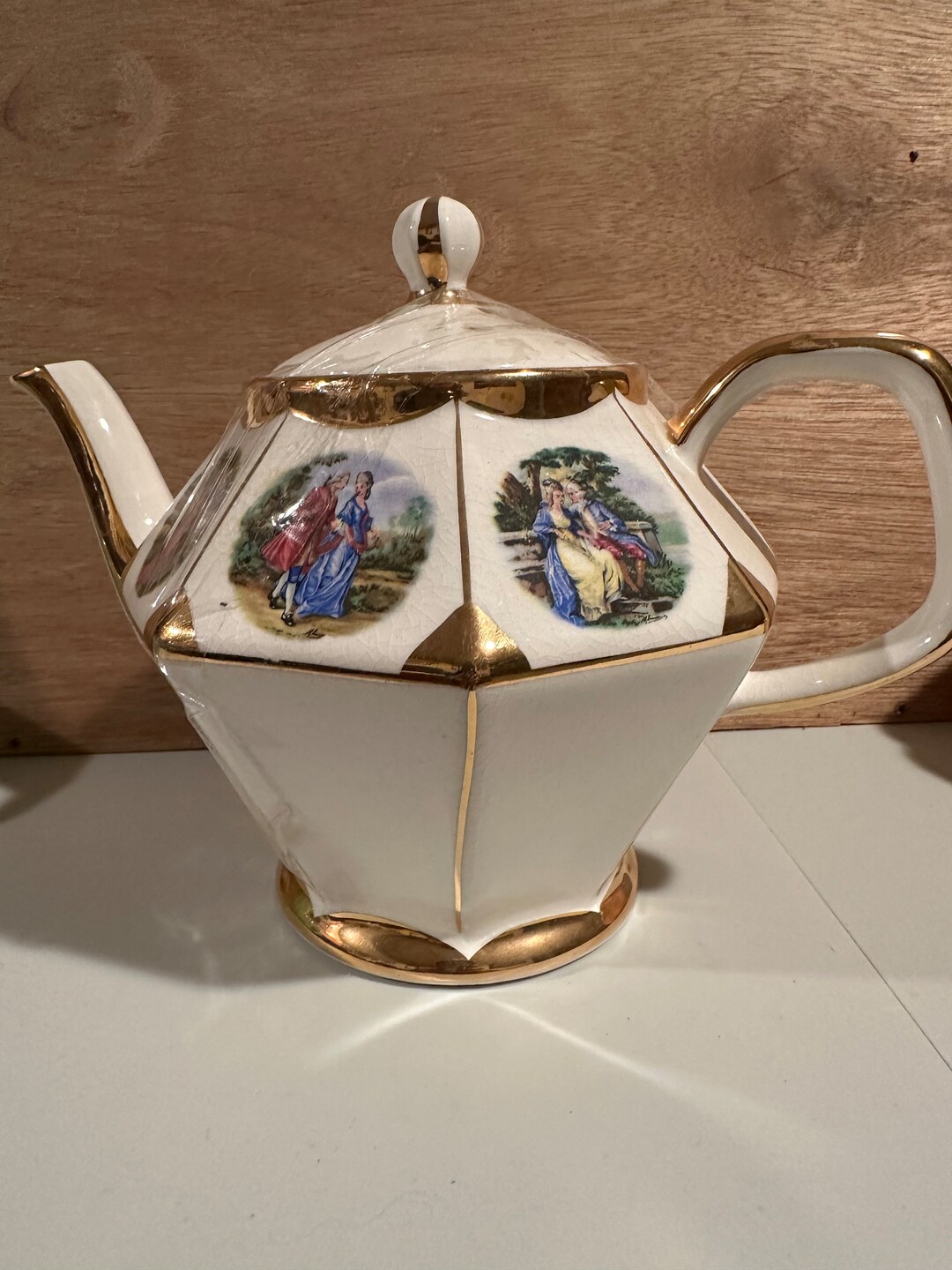 Vintage Gibbons Staffordshire Teapot - Etsy