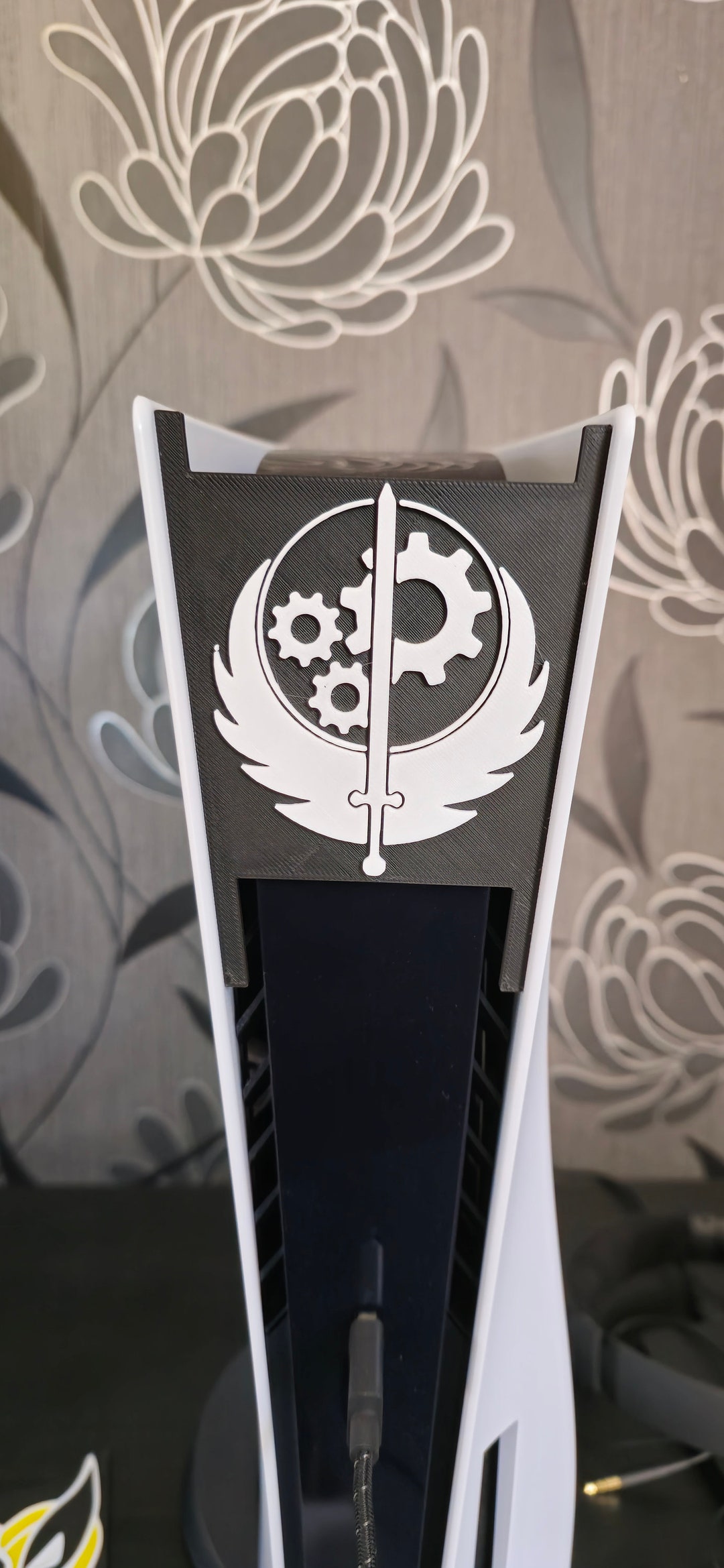 Brotherhood of Steel Inspired - Sony Playstation PS5 Front Plate / Face ...