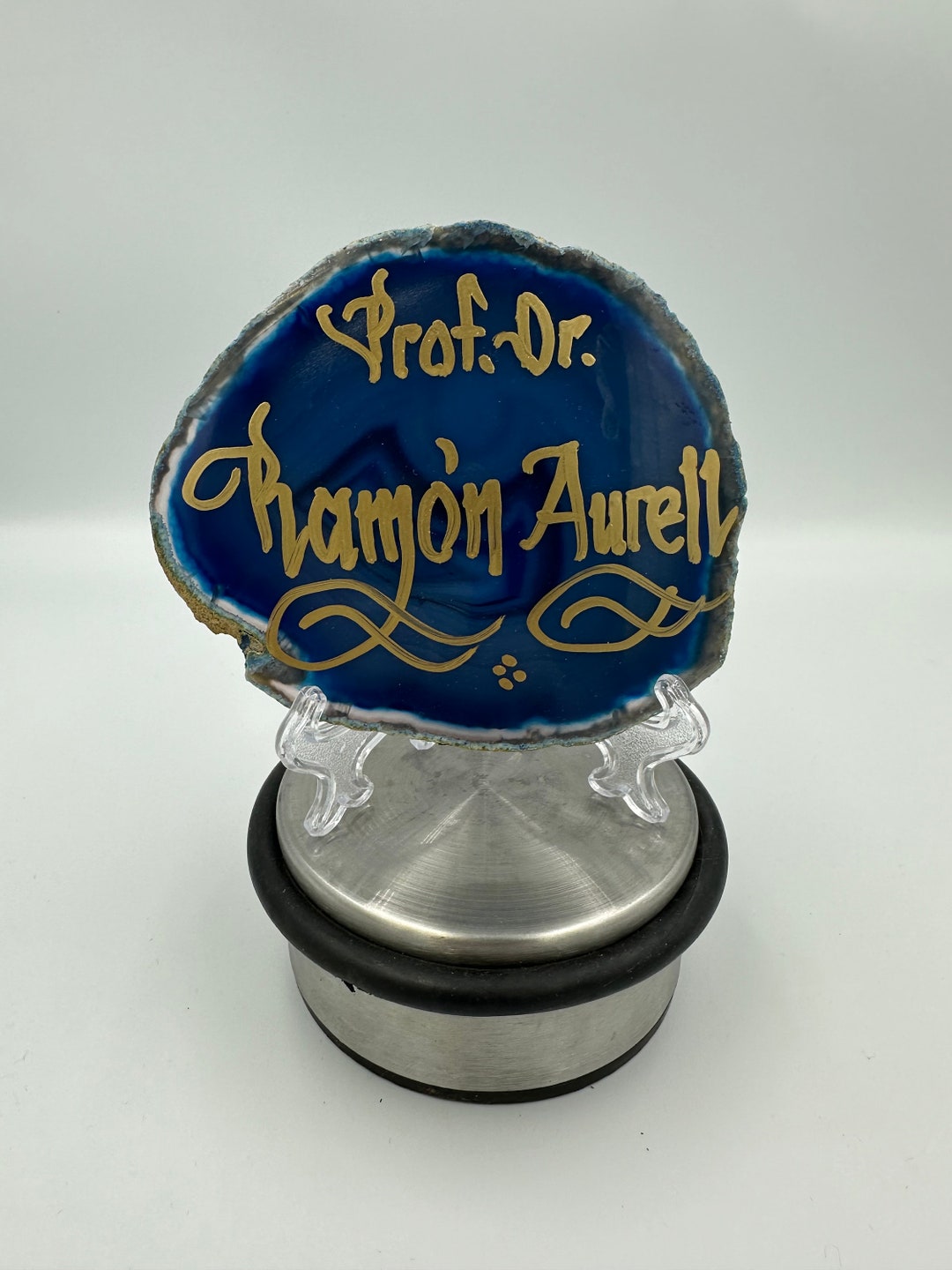 Calligraphy on Amatis Stone - Etsy