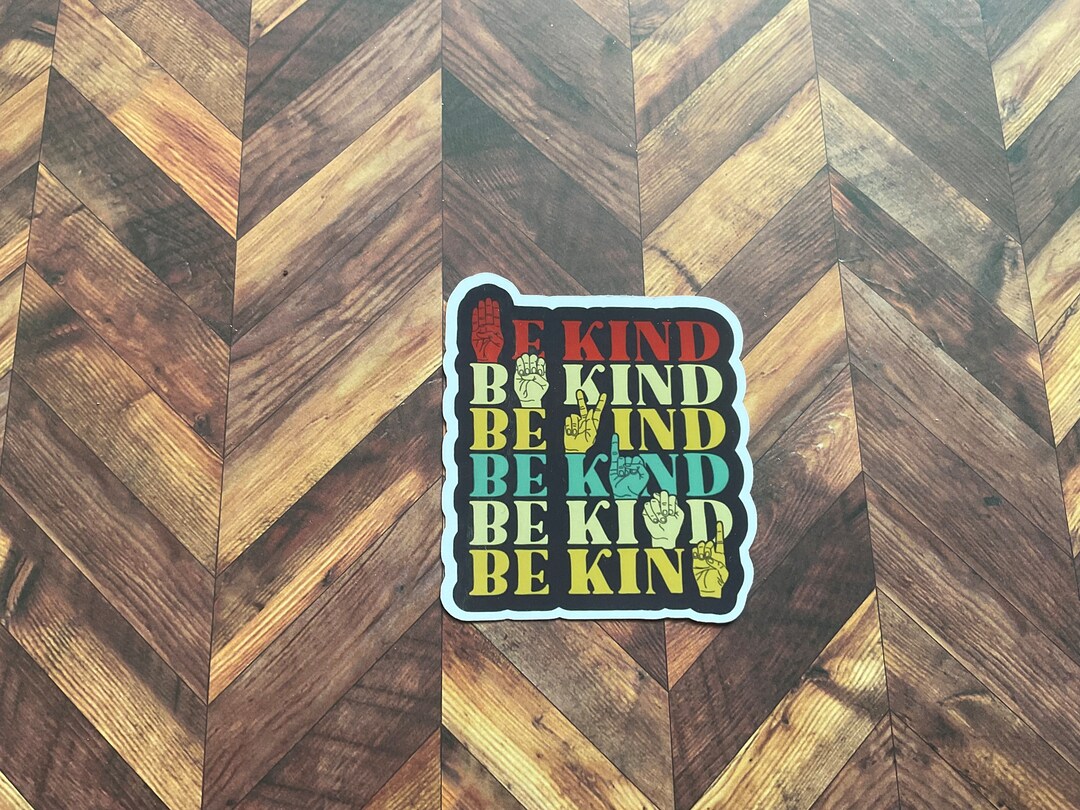 Sign Language Stickers & Decals - Etsy