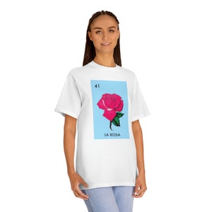 La Rosa Loteria Mexican Bingo T-shirt - Etsy