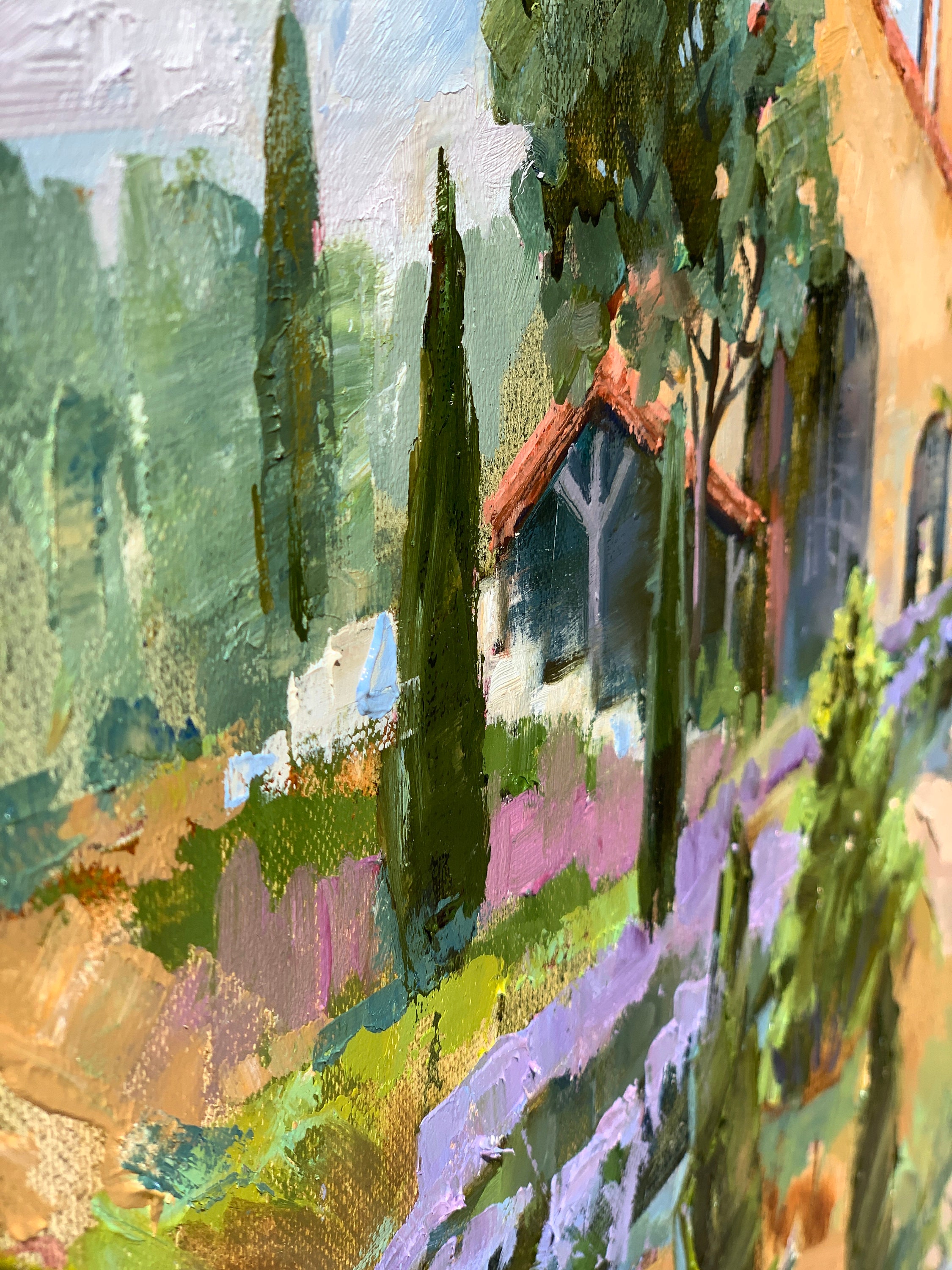 Painting of Spain, Original Landscape Artwork, Housewarming Gift ...