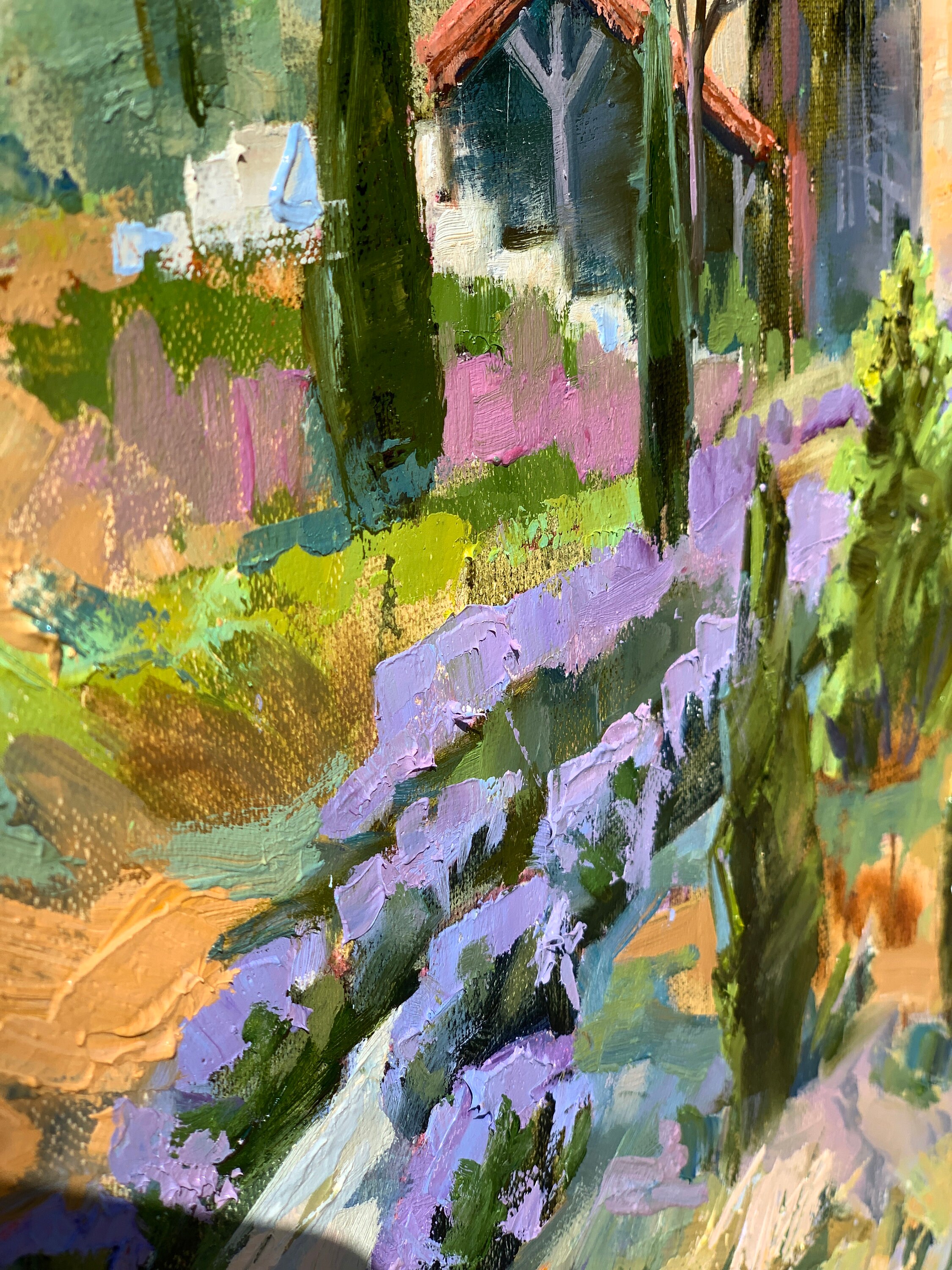 Painting of Spain, Original Landscape Artwork, Housewarming Gift ...