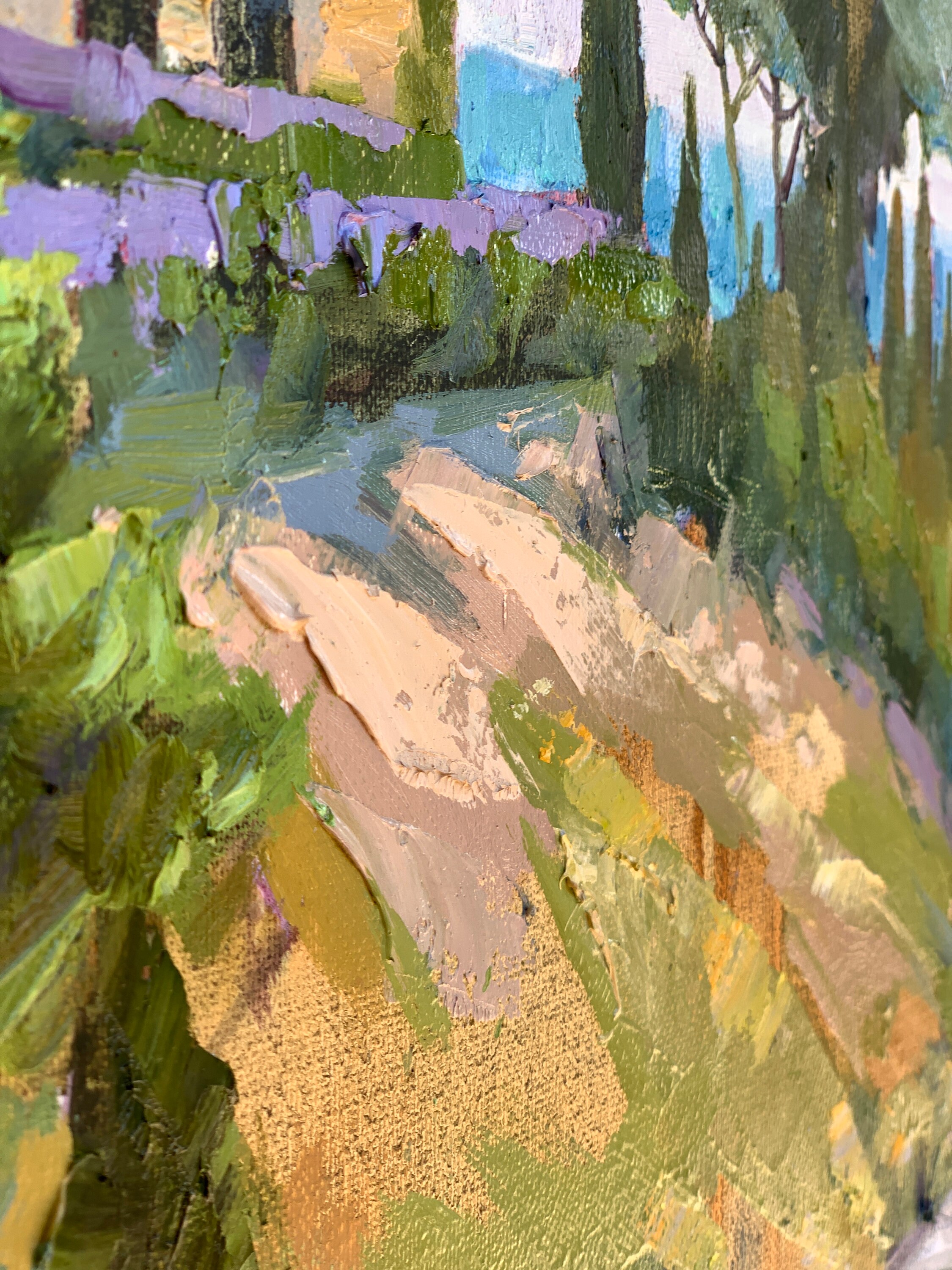 Painting of Spain, Original Landscape Artwork, Housewarming Gift ...