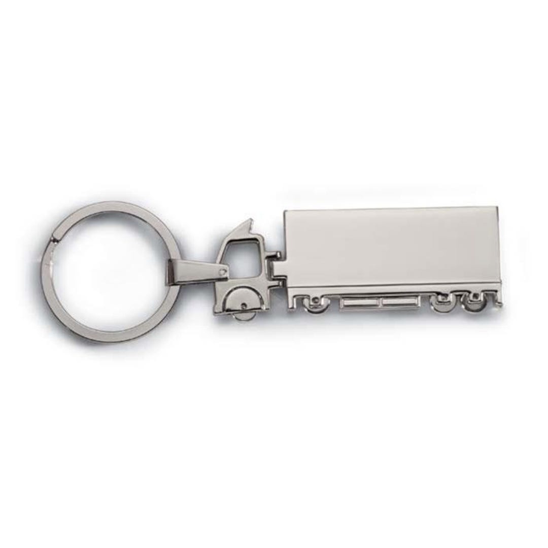 Personalized Keyring Engraved Truck Shaped Metal Key Rings, Business ...