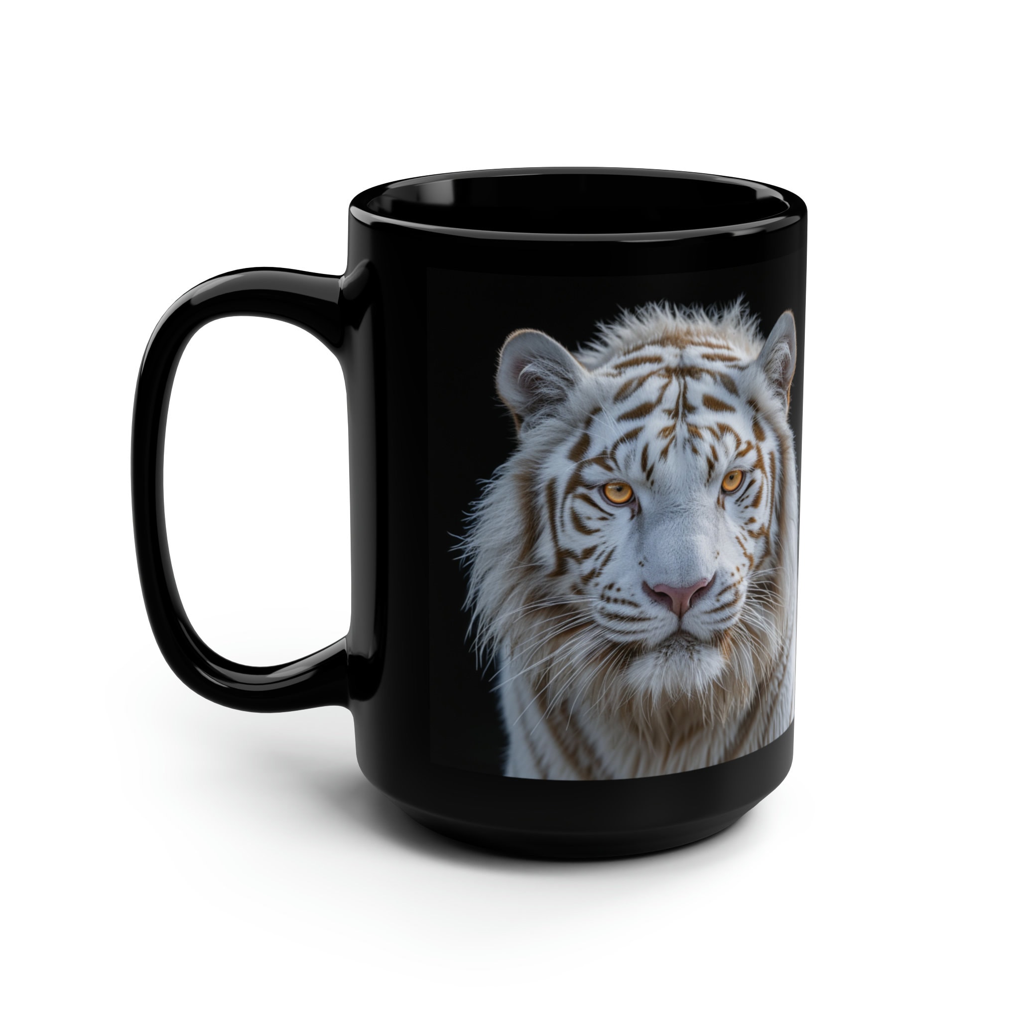 White Tiger Coffee Mug,white Tiger Lover,white Tiger Gift for Her,tiger ...