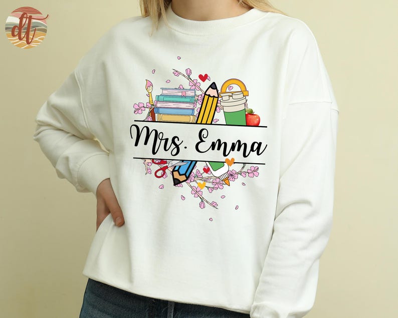 Custom Name Teacher Png, Personalized Teacher Png, Teachers Day Png ...